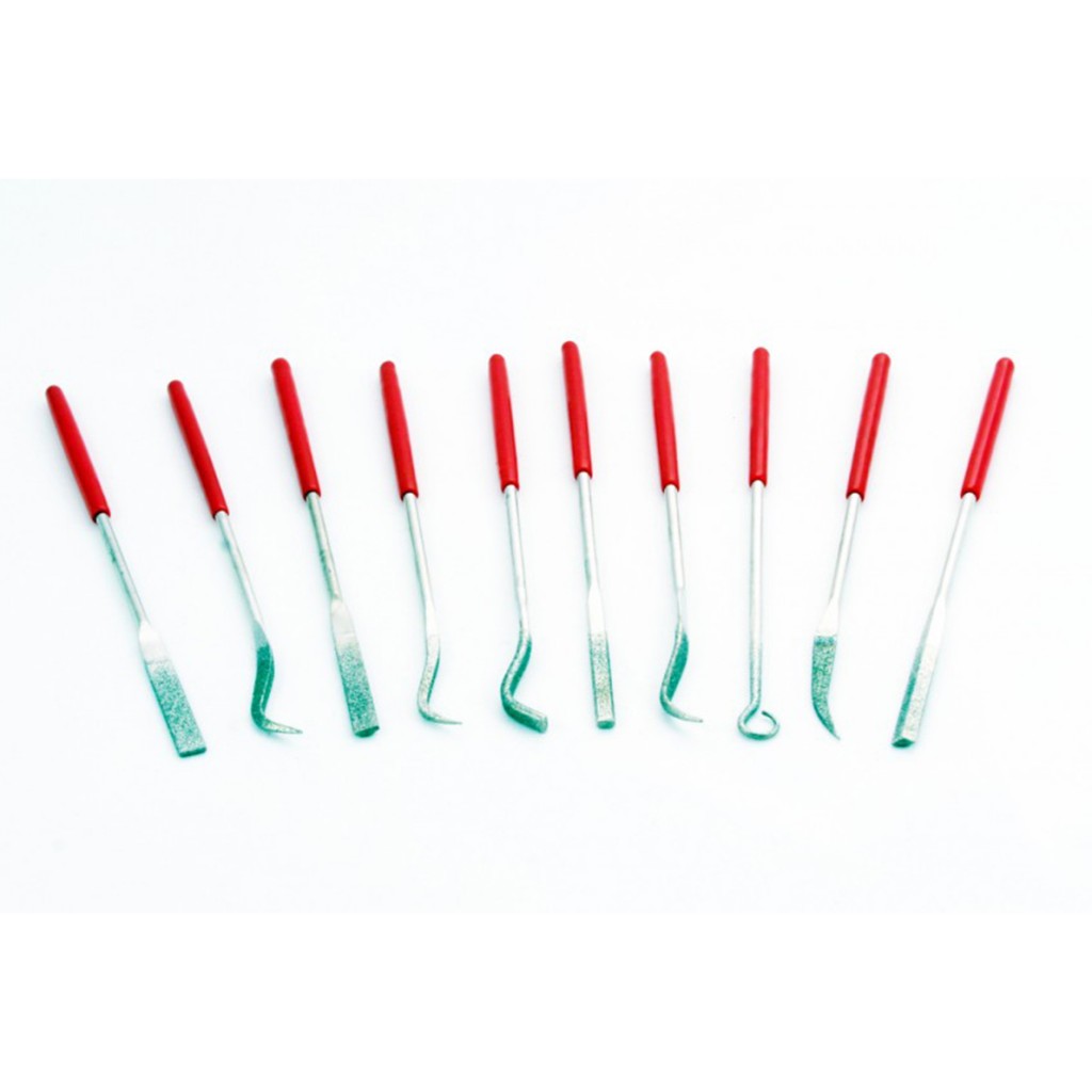 10pc Diamond Riffler File Set – Jade Carver